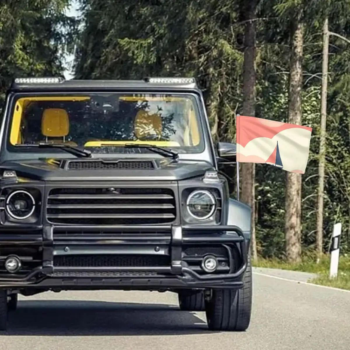 Custom Car Flags - Print-On-Demand Automotive - PrintKK