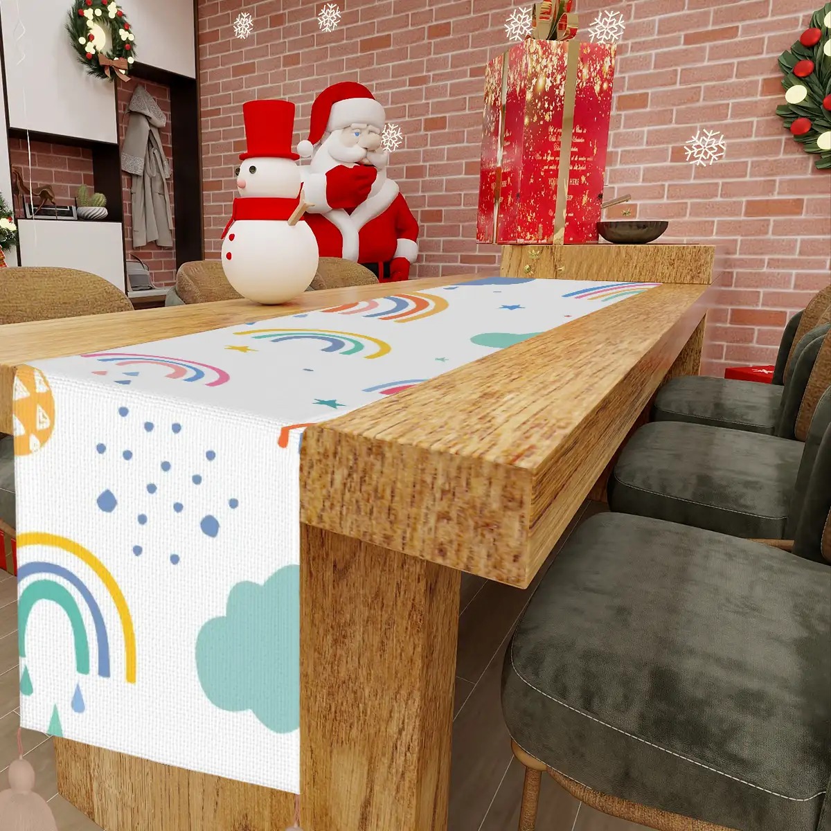 Custom Table runner - Print on Demand Fulfillment - PrintKK