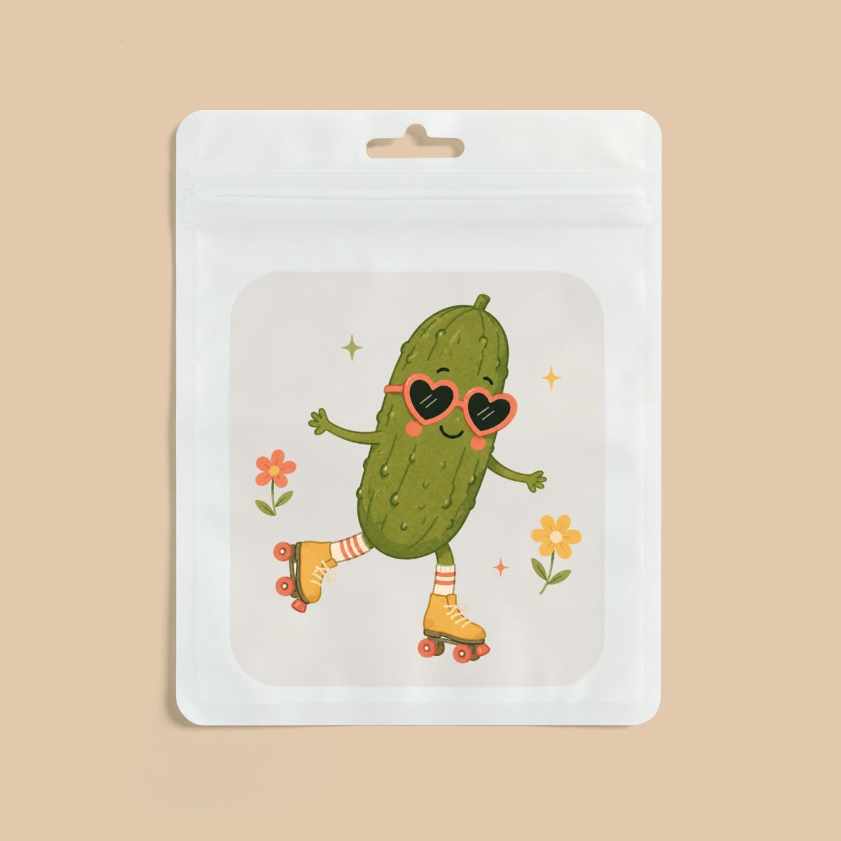 Custom White Ziplock Bag-12x15cm - Print-On-Demand - PrintKK